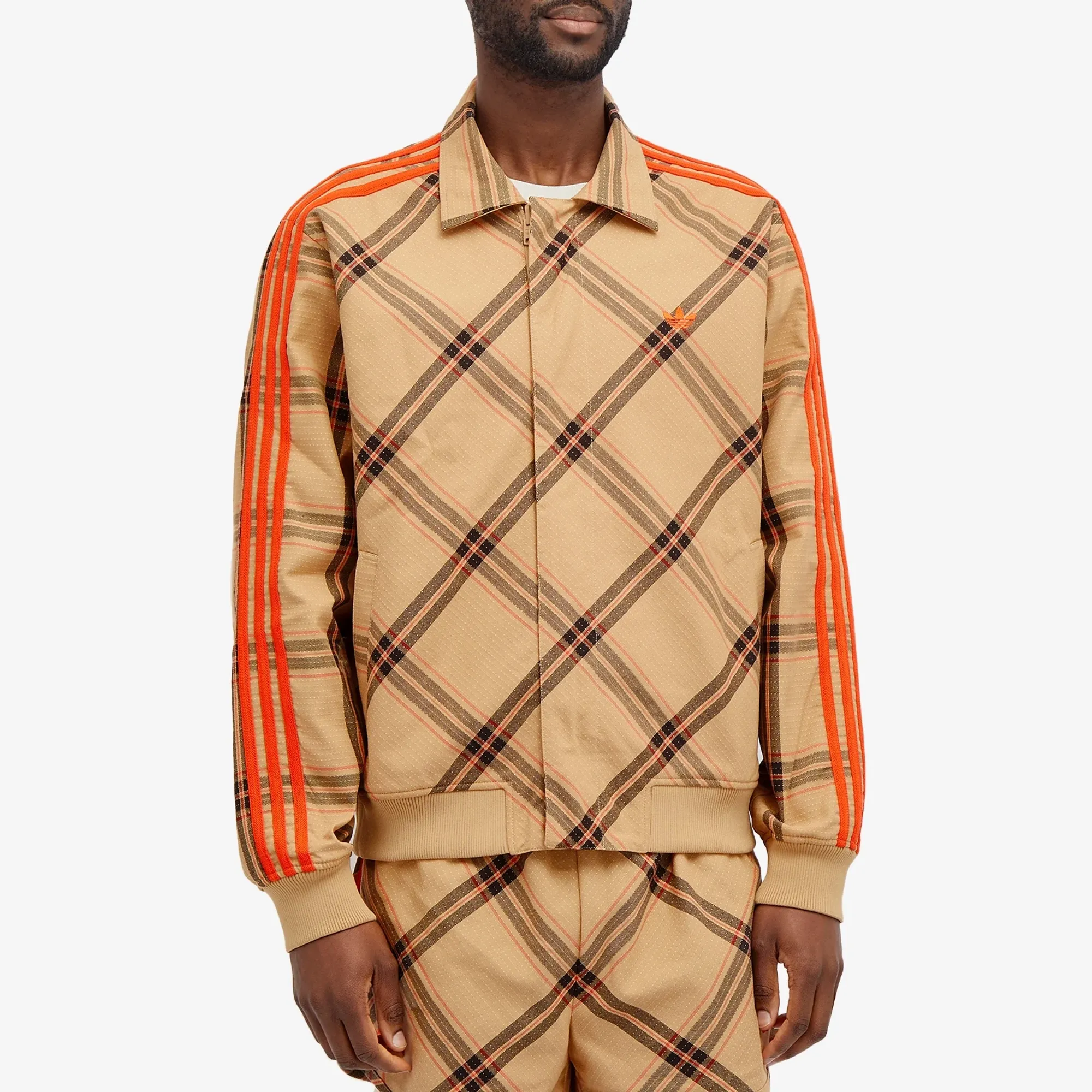 adidas Originals Adidas x Wales Bonner Reversible Harris Jacket Beige ...