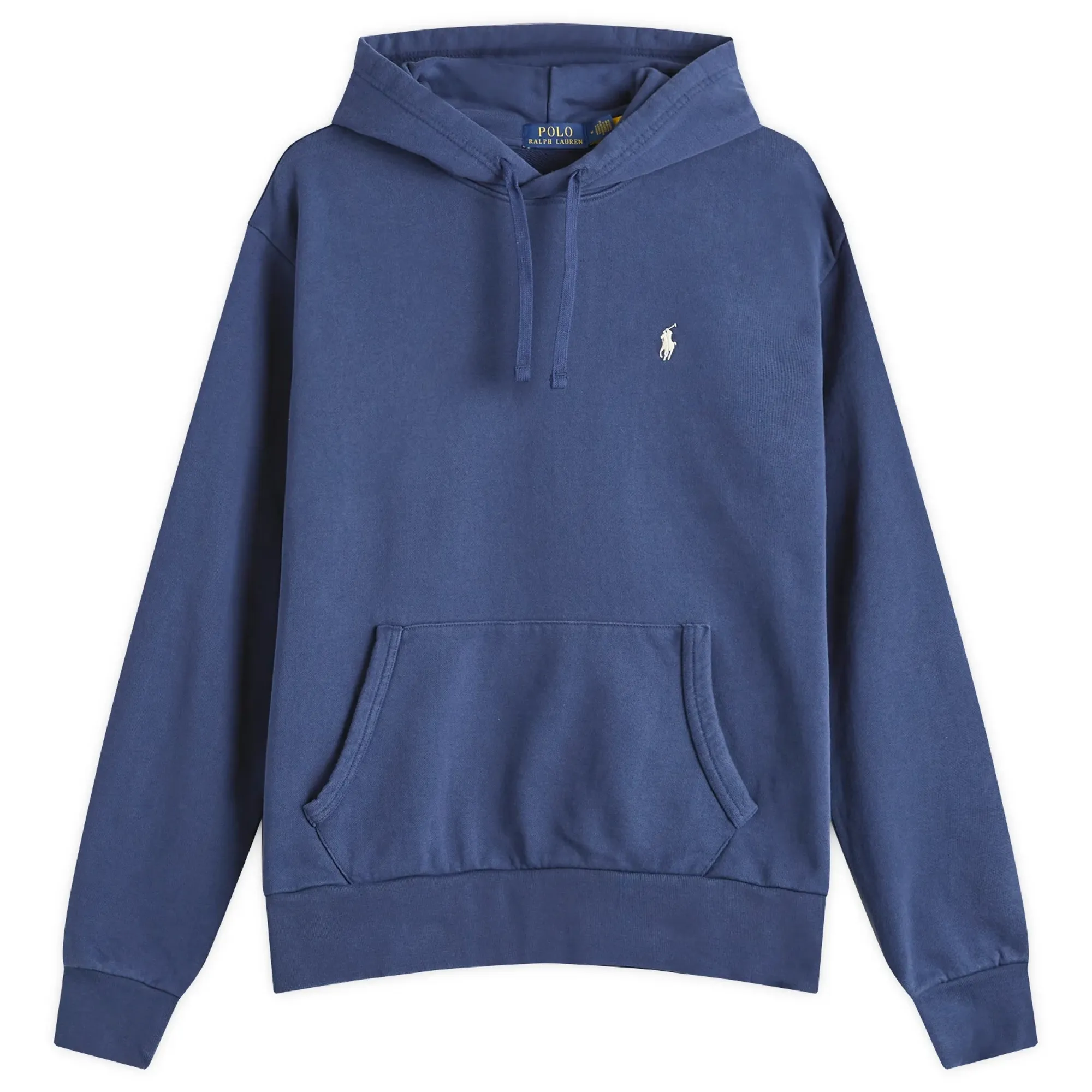Polo Ralph Lauren Loopback Cotton Hoodie, Cruise Navy | 710916690018 ...