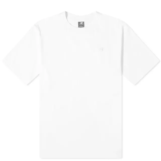 New Balance Athletics Cotton Short Sleeve T-shirt | MT41533_WT | FOOTY.COM