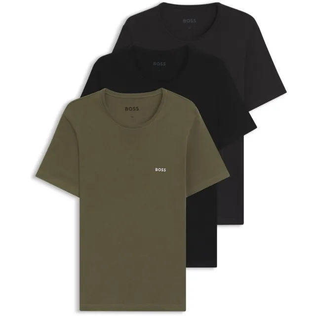 BOSS 3 Pack T-Shirt - Multi - Size L - Multi | 50475284 984 | FOOTY.COM