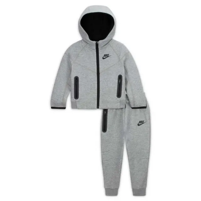 Nike Nursery Tech Fleece Suit - Grey - Size 2-3Y - Grey | 86L050-042 ...