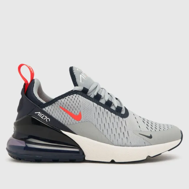 Nike Junior Air Max 270 Trainer - Grey - Size 3.5 - Grey | 943345-028 ...