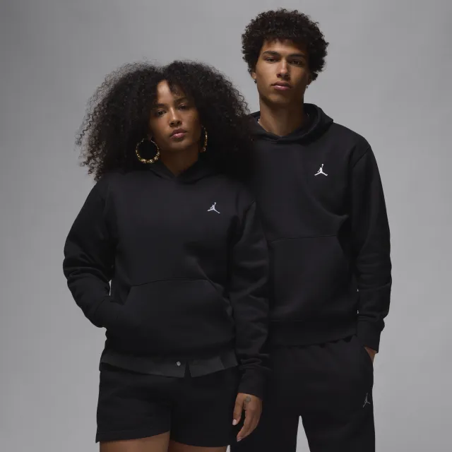 Nike Jordan Brooklyn Fleece Men's Pullover Hoodie - Black - Cotton ...
