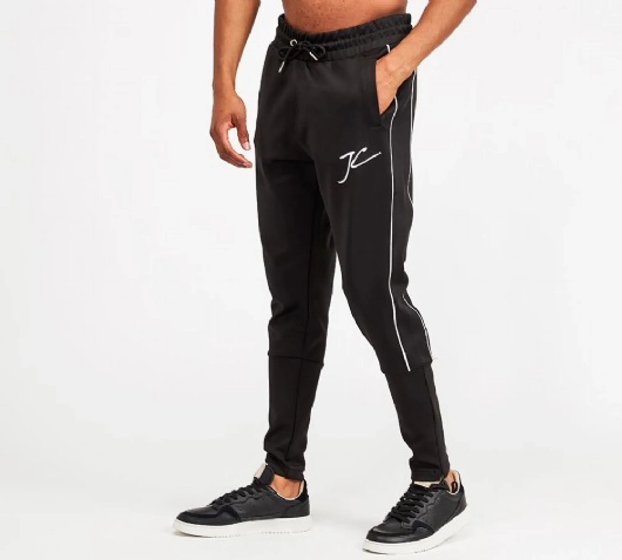 Jameson Carter Wormwood Poly Pant - Black | JSC150 | FOOTY.COM