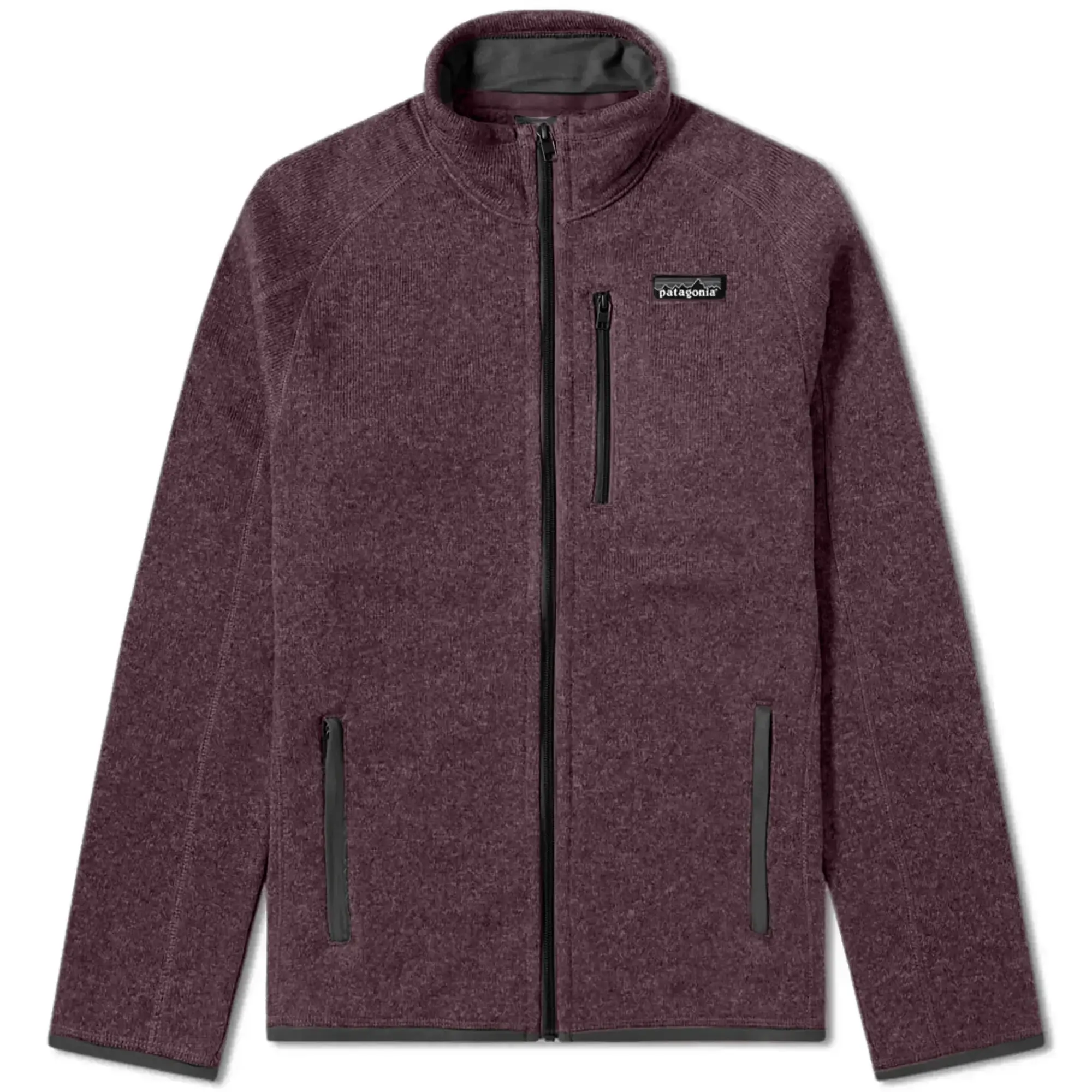 Patagonia Men's Better Sweater Jacket Obsidian Plum | 25528-OBPL | FOOTY.COM