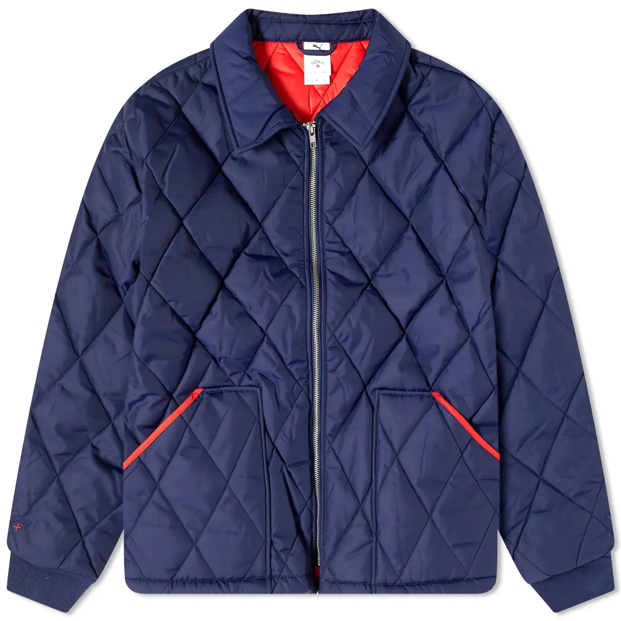 Puma Men s x Noah Quilted Jacket Navy 623868 06 FOOTY.COM