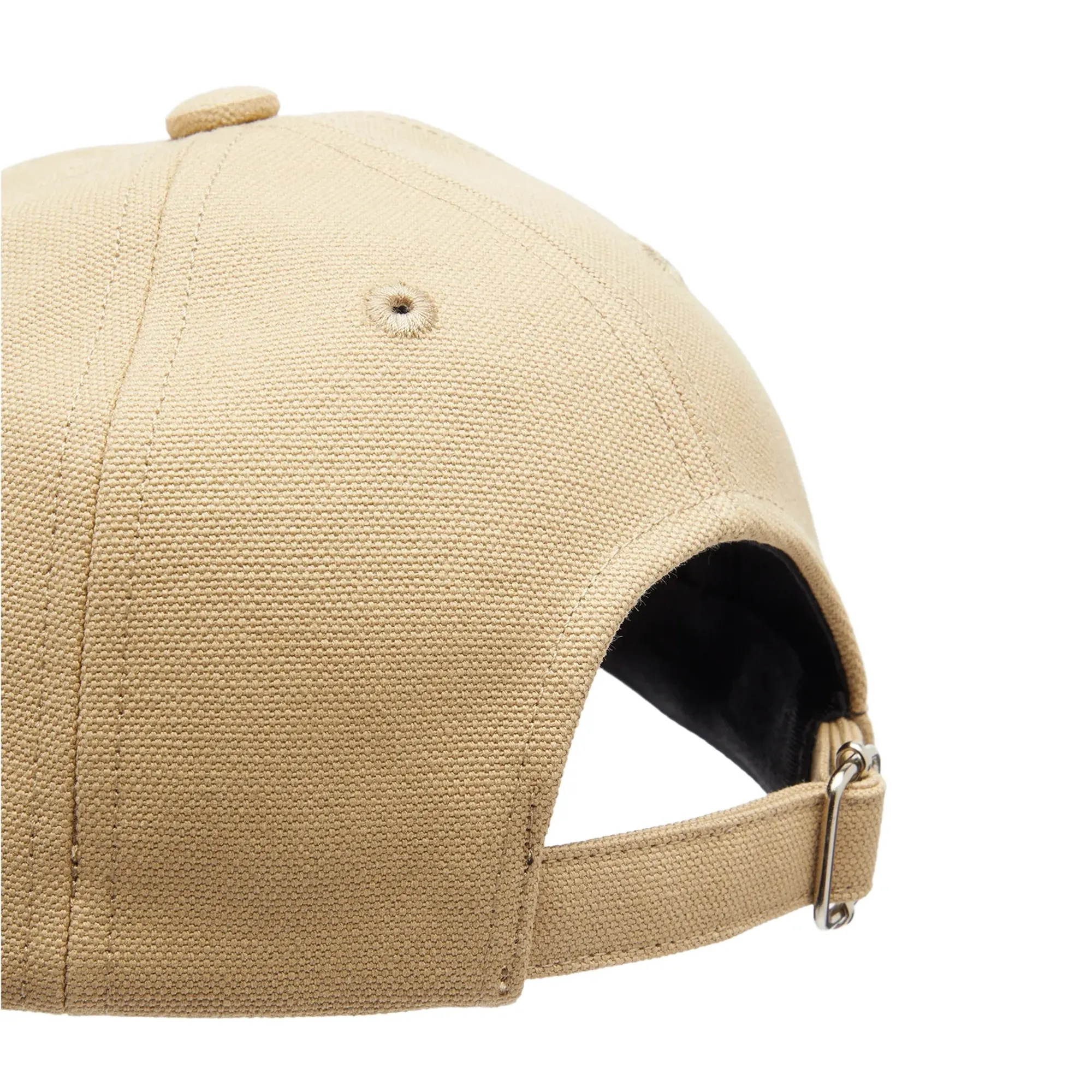 Crocs A.P.C. Men's Charlie Logo Cap Dark Beige | COCPR-M24069-BAC ...