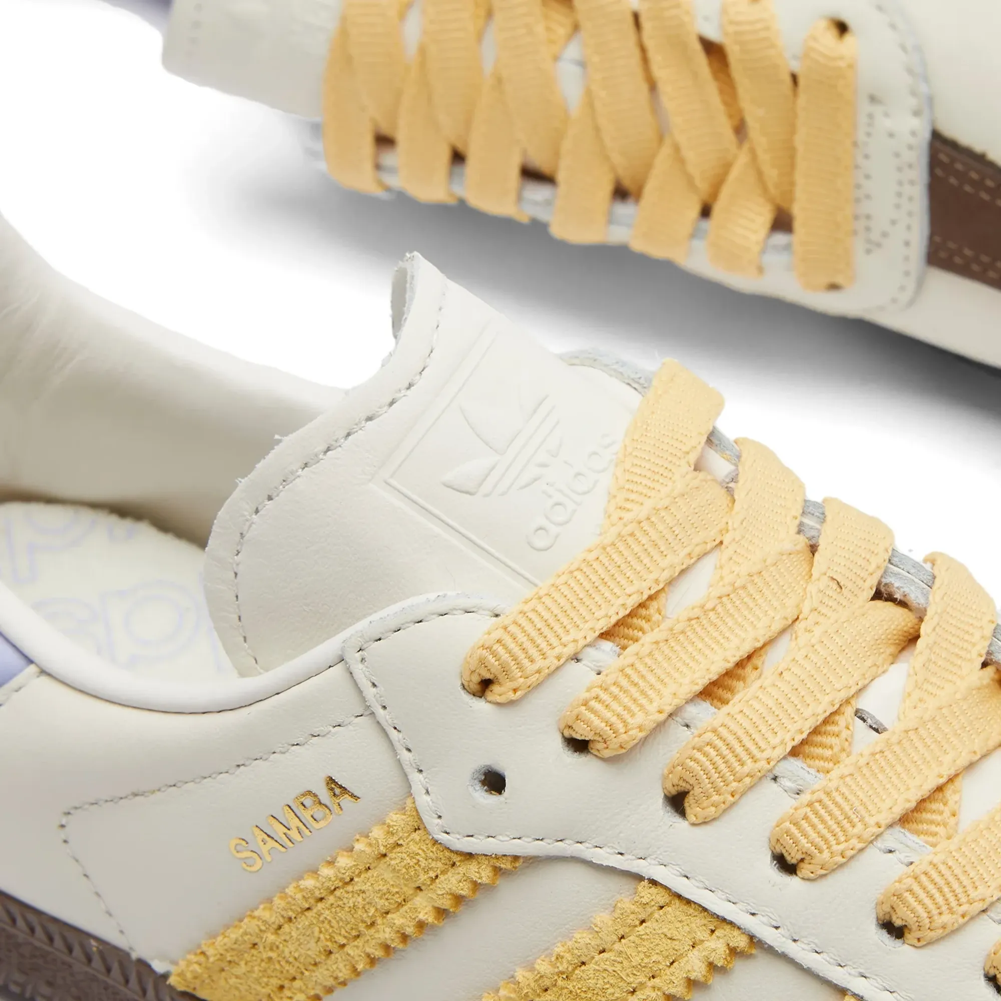 Adidas SAMBA OG Off White/Oat/Violet Tone | IE0875 | FOOTY.COM