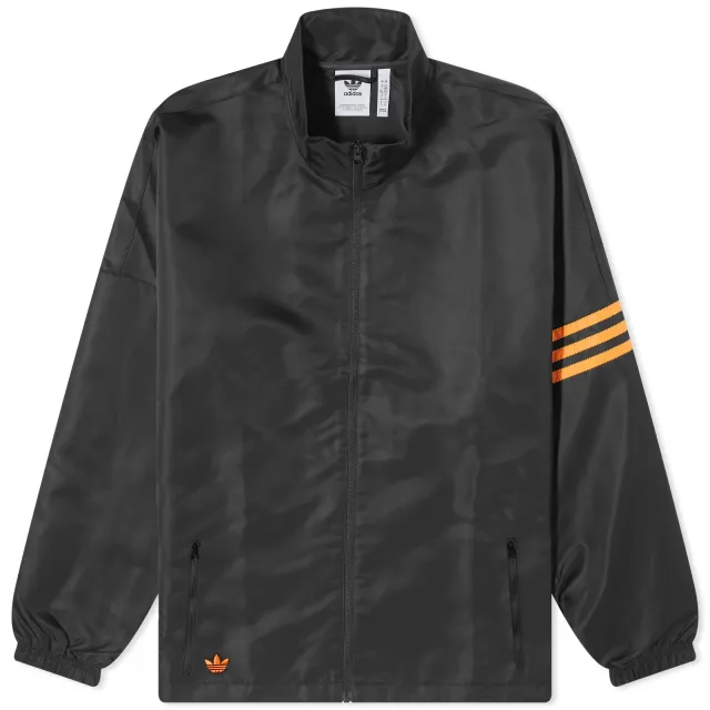 Adidas Men's Neu Classics Track Top Black/Orange | II5789 | FOOTY.COM