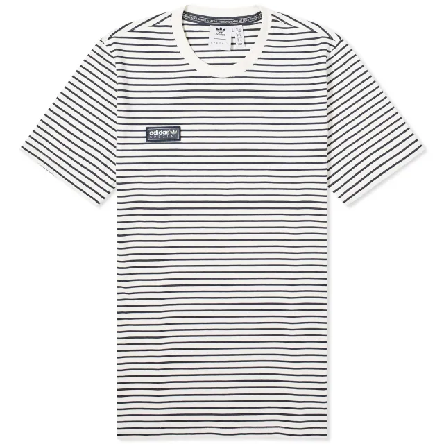 Adidas Men's SPZL Lytham T-Shirt Chalk White | IM8915 | FOOTY.COM
