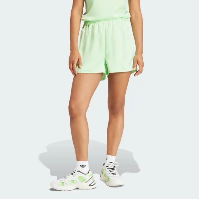 Adidas Originals Three Stripe Sprinter Shorts In Pastel Green | IP0712 ...