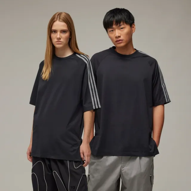 Y-3 Mens 3 Stripes T-Shirt | IR6265 | FOOTY.COM