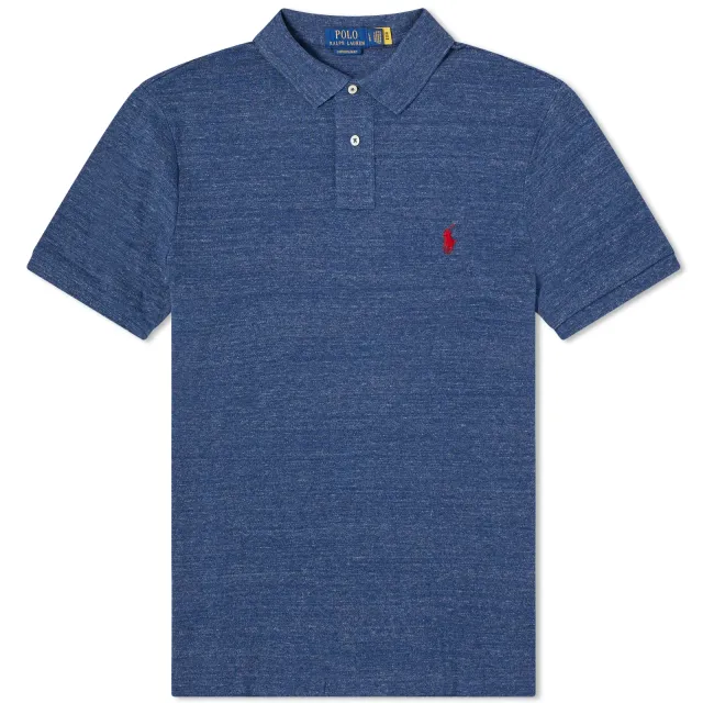 Polo Ralph Lauren POLO AJUSTE DROIT EN COTON BASIC MESH LOGO PONY ...