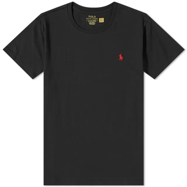 Polo Ralph Lauren T-SHIRT AJUSTE COL ROND EN COTON LOGO PONY PLAYER men ...