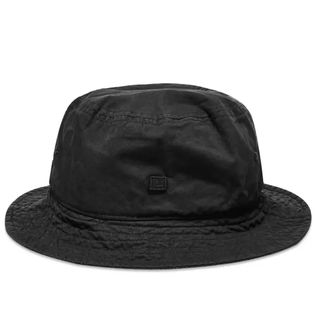 Acne Studios Men's Buko Fade Face Bucket Hat Black | C40202-900 | FOOTY.COM