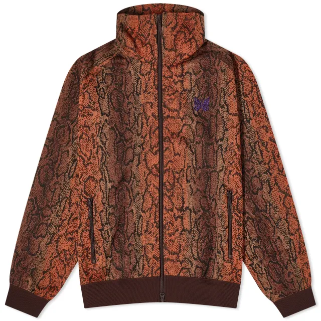 Needles Poly Jaquard Track Jacket Python | NS242-C | FOOTY.COM