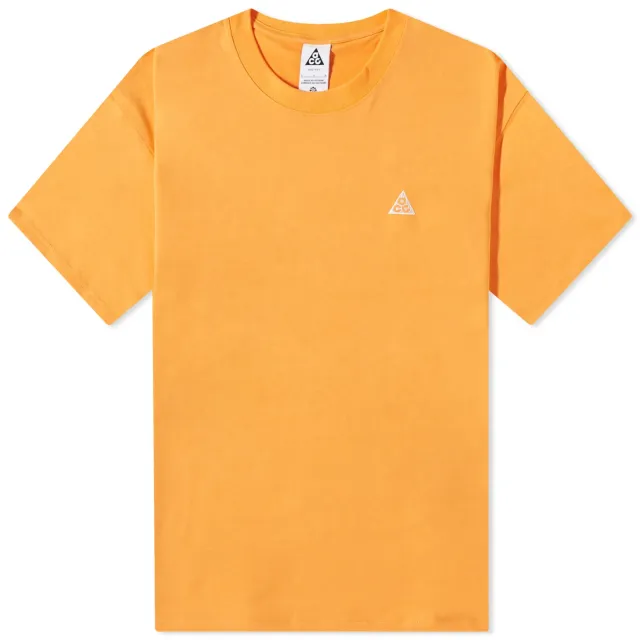 Nike Men's ACG Logo T-Shirt Bright Mandarin | DJ3642-885 | FOOTY.COM