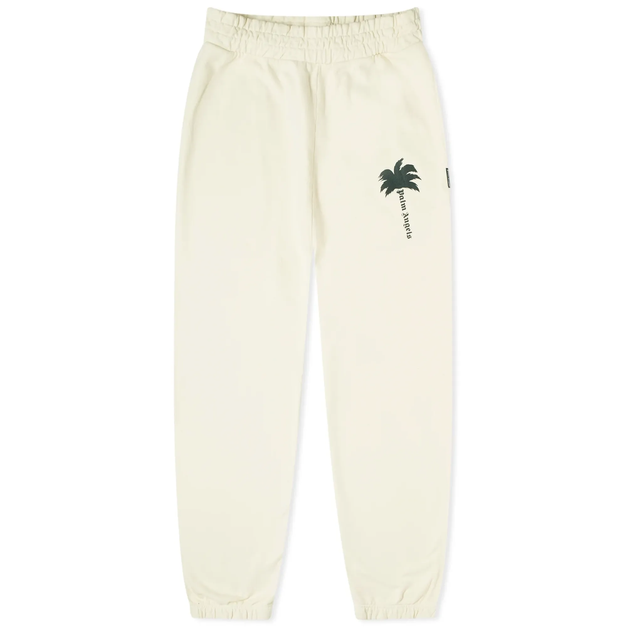 Palm Angels Men's Logo Sweatpants Off White | PMCH011S24FLE0010310 ...