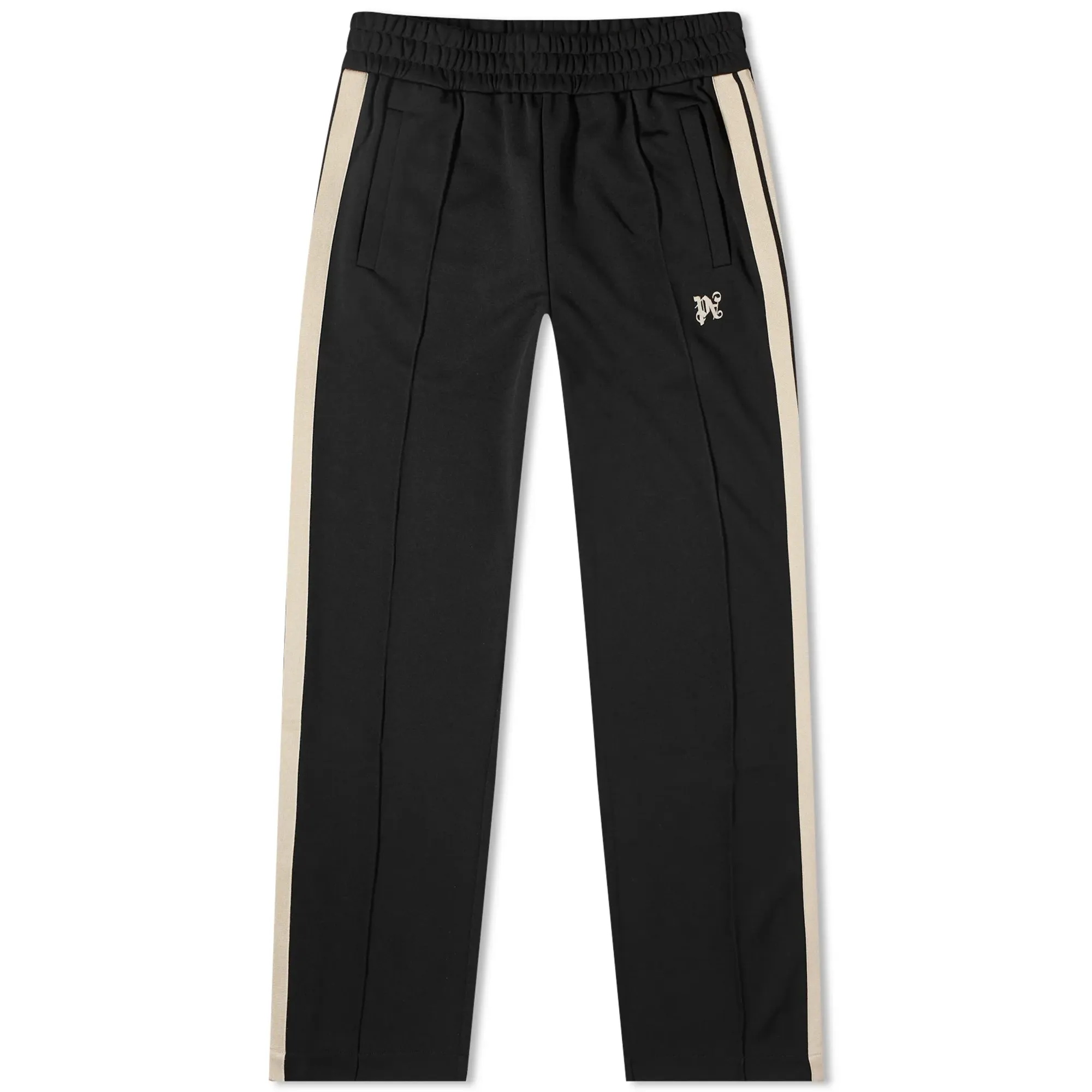 Palm Angels Men's Monogram Track Pants Off White | PMCJ020R24FAB0011003 ...
