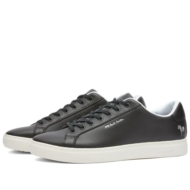 Paul Smith Men's Rex Zebra Sneaker Black | M2S-REX55-HLEA-79 | FOOTY.COM