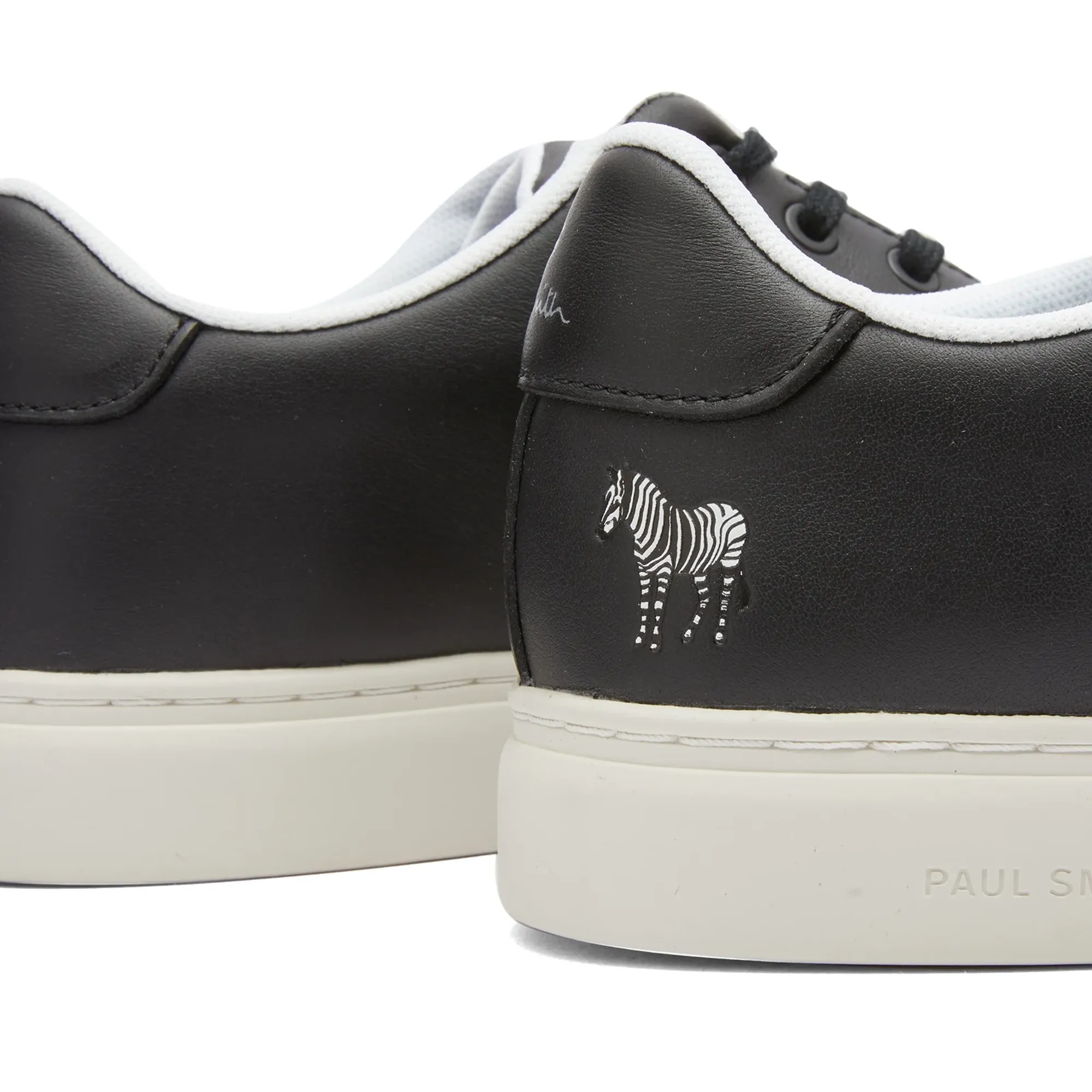 Paul Smith Men's Rex Zebra Sneaker Black | M2S-REX55-HLEA-79 | FOOTY.COM