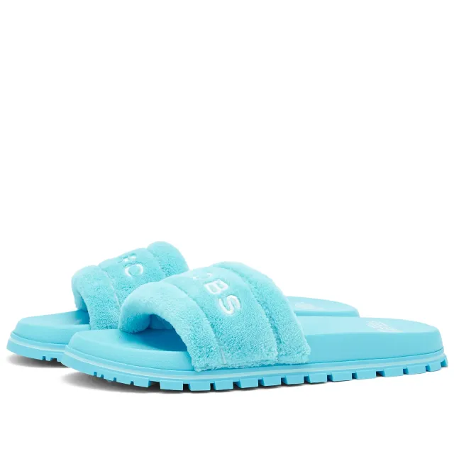 Marc Jacobs Women's The Terry Slide Pool | M9002381-444 | FOOTY.COM