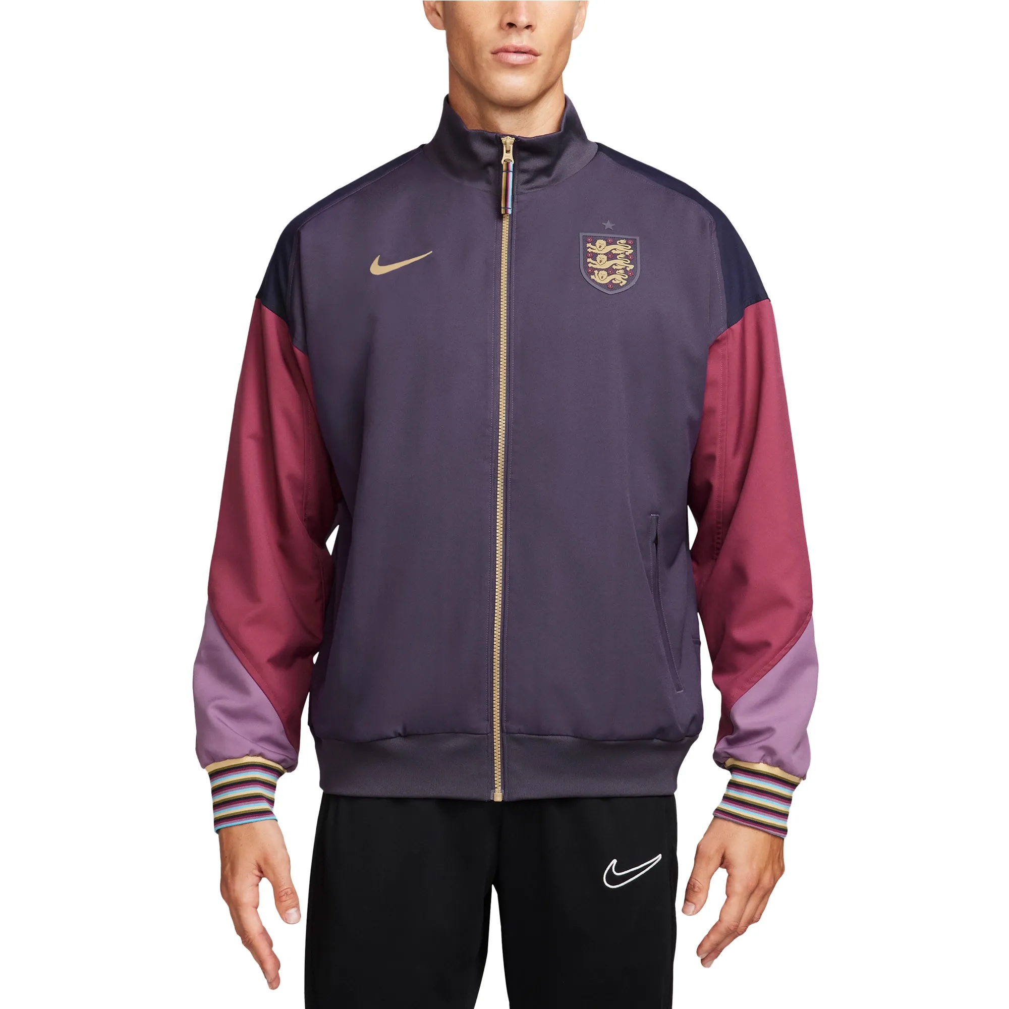 Nike England Strike Anthem Jacket 2024 Adults - Purple | FV6944-573 ...