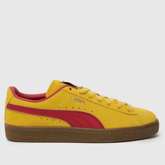 Puma Suede Terrace, Yellow | 396451_03 | FOOTY.COM
