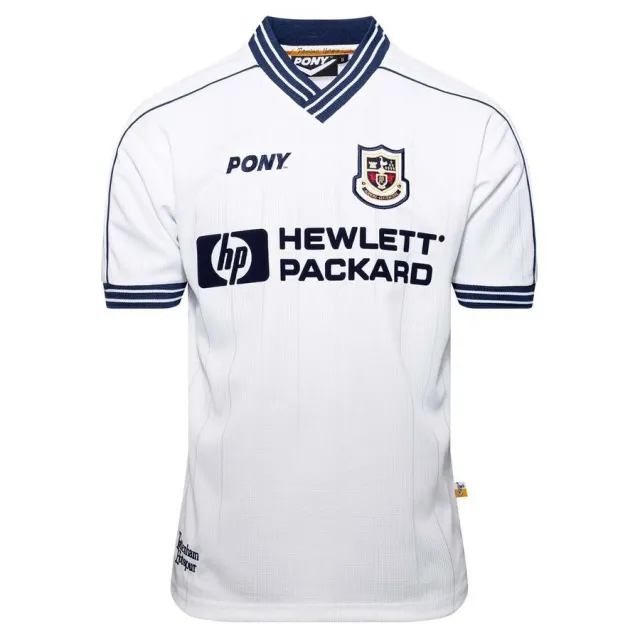Pony Tottenham Hotspur Retro Home Shirt 1997-99 | PNYTOT001 | FOOTY.COM