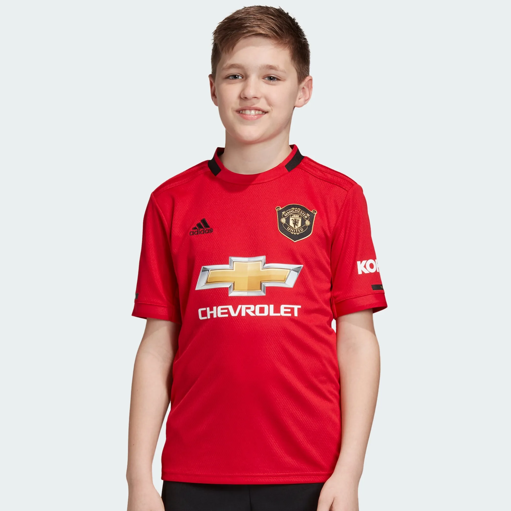 adidas Manchester United Juniors Home Jersey 2019 2020 | DW4138 | FOOTY.COM