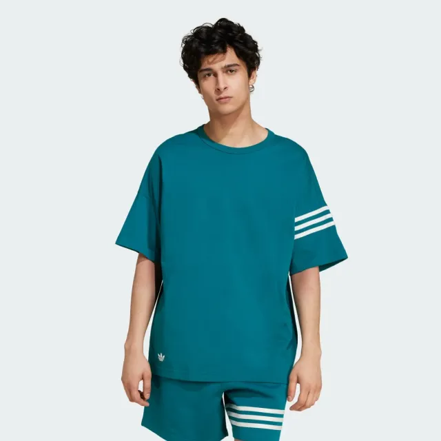 Adidas Originals Neuclassics Tee In Legacy Teal-Blue | JF9138 | FOOTY.COM