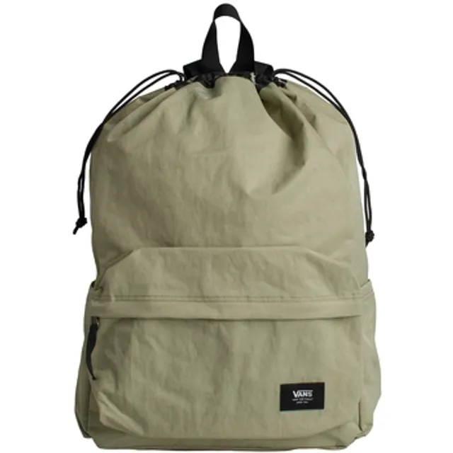 Vans - Old Skool Cinch Backpack, Man, Beige | VN00082GD3Z | FOOTY.COM