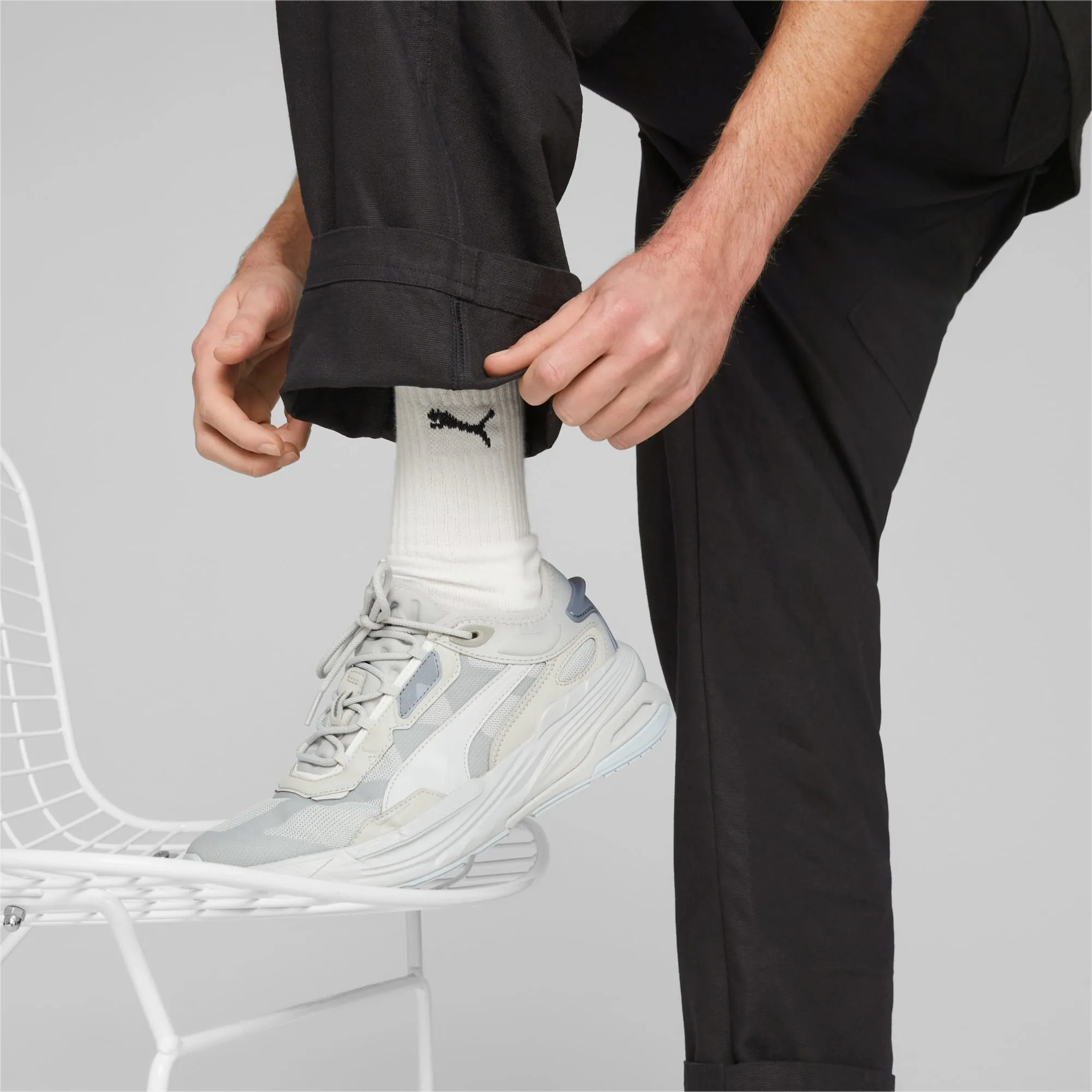 PUMA Extent Nitro Mono Sneakers, Harbor Mist/Grey Tile | 387498_03 ...