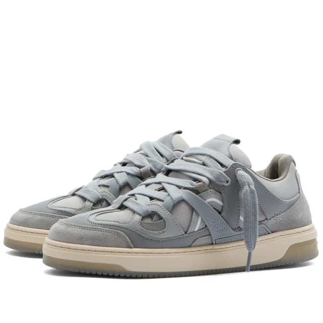 Represent Men's Bully Sneaker Grey Off White | M12068-339 | FOOTY.COM