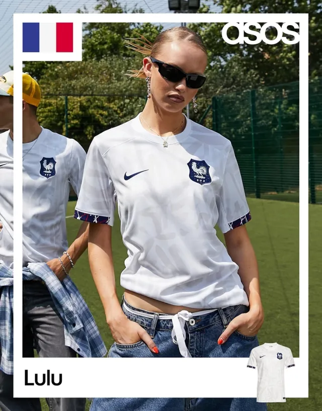 Nike Football Womens World Cup 23 France Nt Stadium Home Jersey In ...