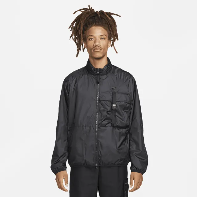 Nike Sportswear Tech Woven Mens N24 Packable Lined Jacket Black