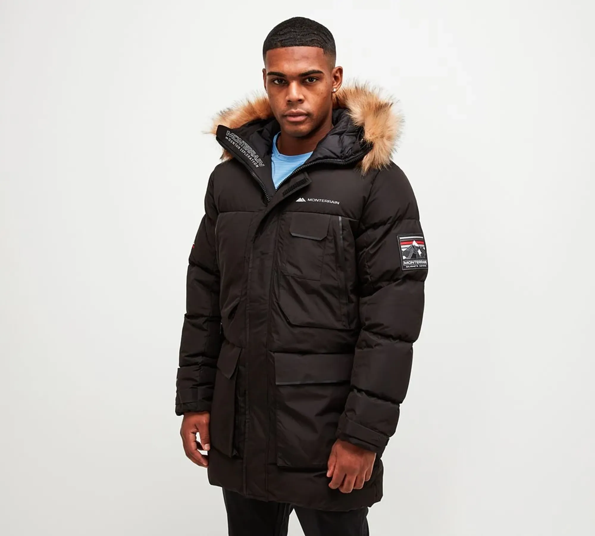 Monterrain K2 Arctic Parka Jacket - Black - Size XS - Black | MON 434 ...
