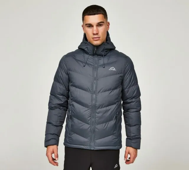 Alpyrex Lead 1.0 Puffer Jacket - Grey | APX 046 - GRY | FOOTY.COM