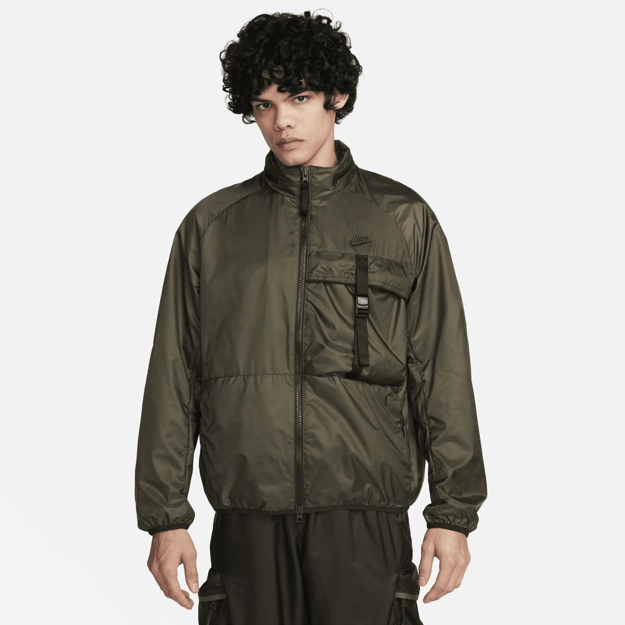 Nike Sportswear Tech Woven Men's N24 Packable Lined Jacket - Green ...