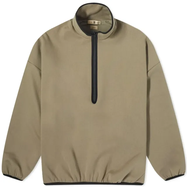 Adidas x Fear of God Athletics Half Zip Clay | IS8776 | FOOTY.COM