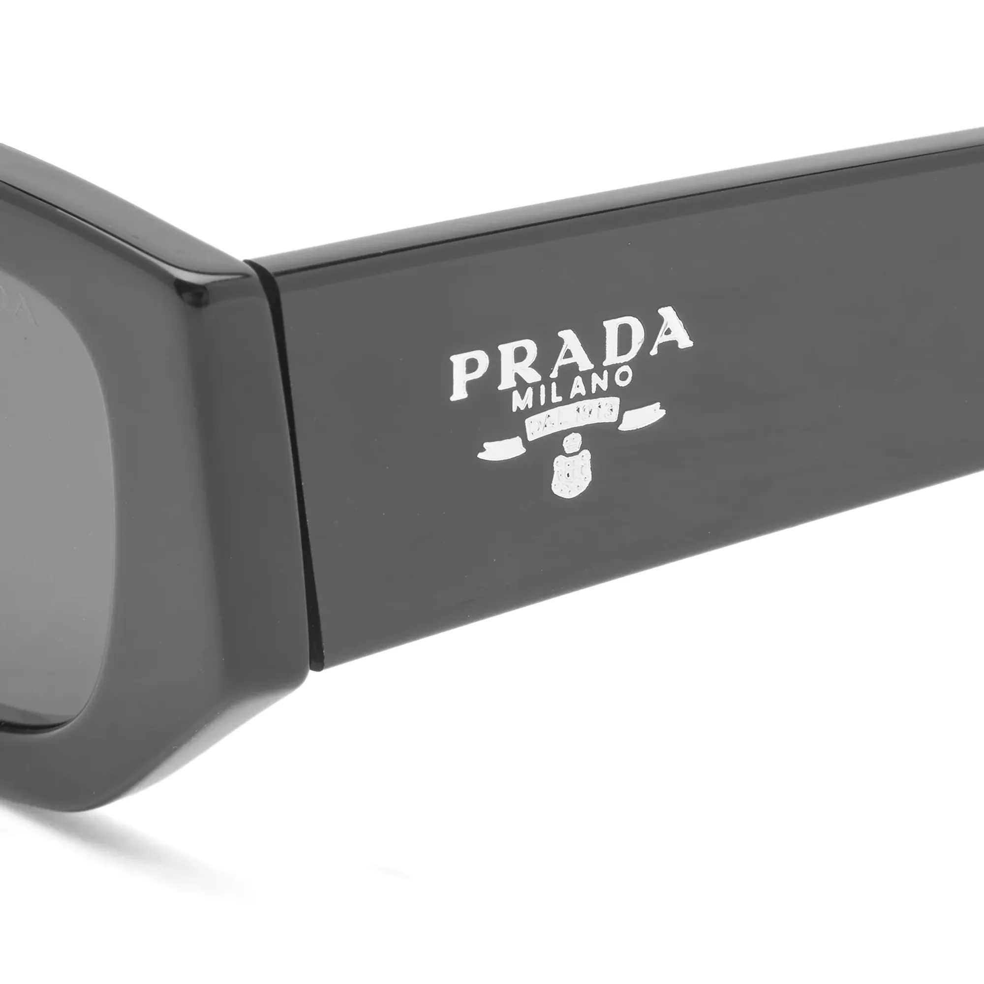 PRADA Eyewear PR A01S Sunglasses Black/Dark Grey | 0PR-A01S-53-16K08Z ...