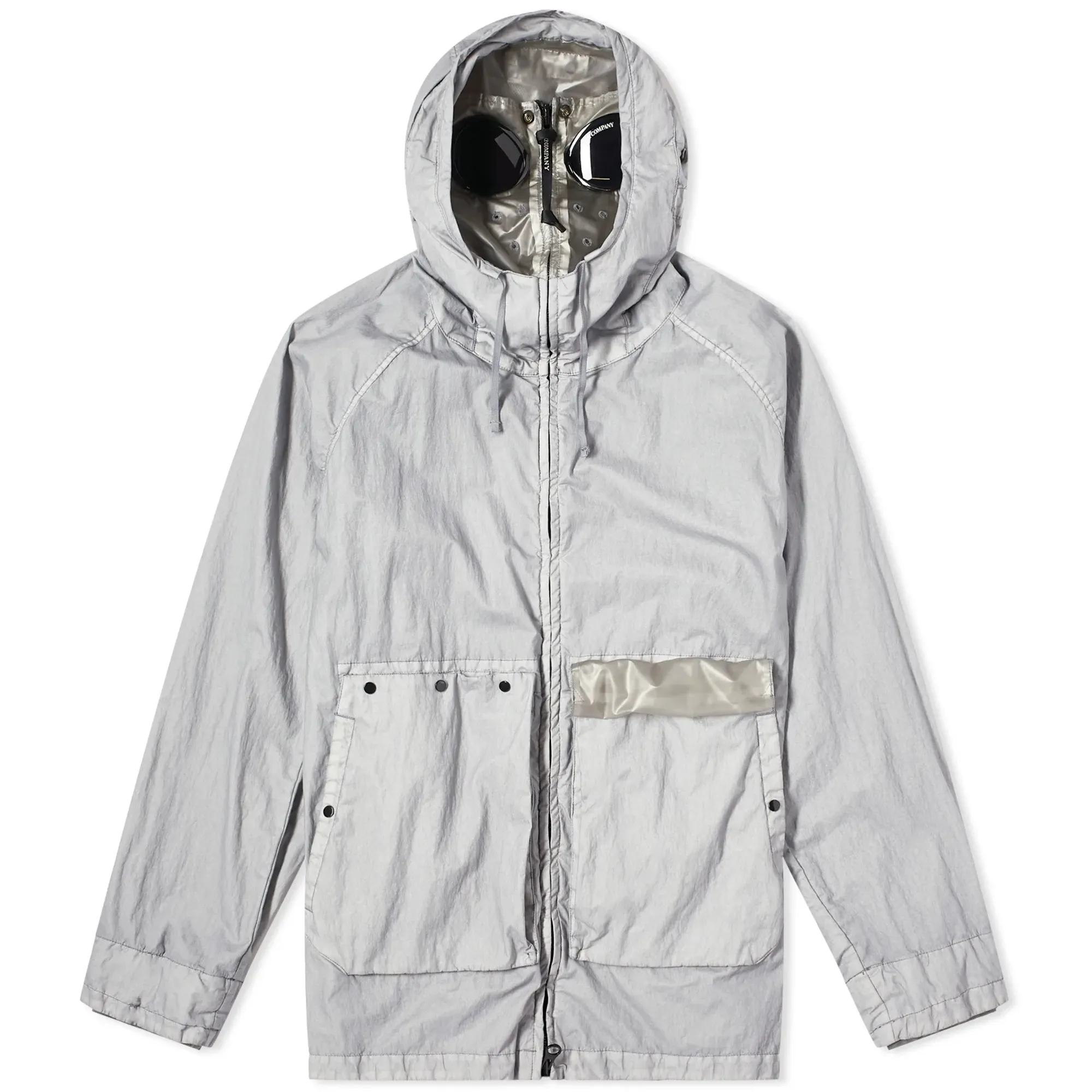 C.P. Company Men's 50 Fili Goggle Jacket Drizzle | 16CMOW235A-006233M ...