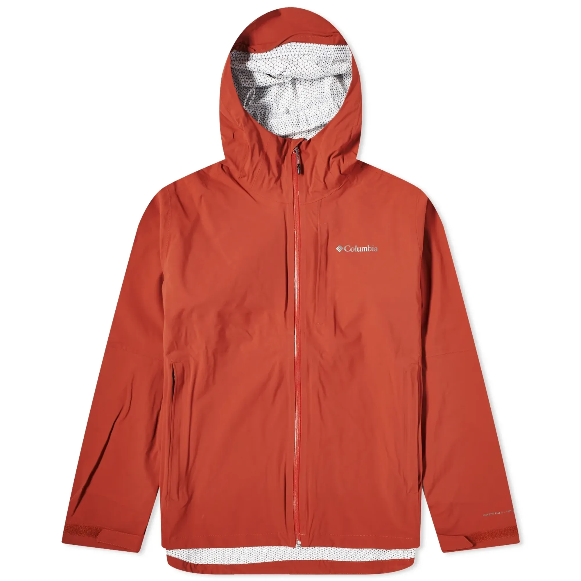 Columbia Men's Omni-Tech™ Ampli-Dry™ Shell Jacket Warp Red | 193285-849 | FOOTY.COM