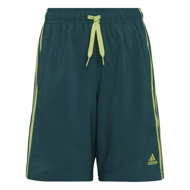 Adidas Training Shorts Woven 3-Stripes - ['Green'] | HE9324 | FOOTY.COM