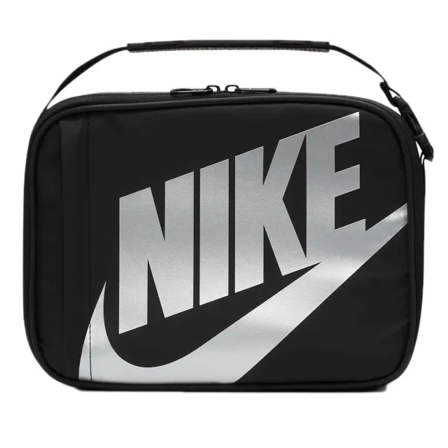 Nike Junior Futura Fuel Pack Lunch Box - Black - Size ONE SIZE - Black ...