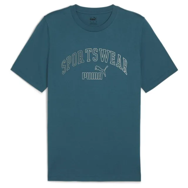 Puma Ess+ Logo Lab Gradient Tee Cold Green - ['Green'] | 682859_22 ...