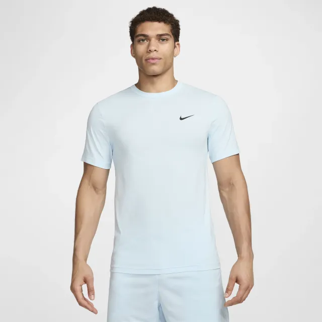 Nike Hyverse Men's Dri-FIT UV Short-sleeve Versatile Top - Blue ...