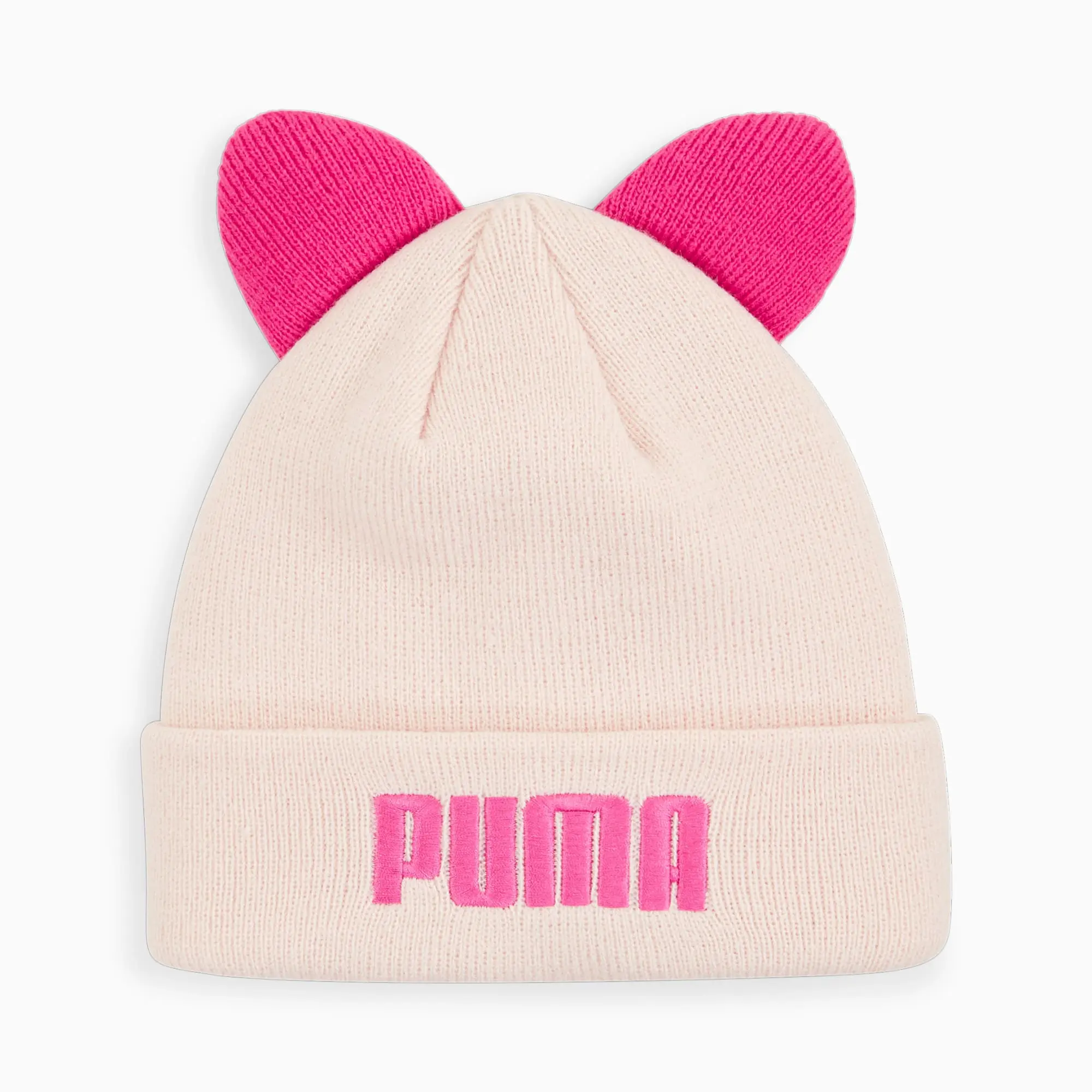 PUMA Animal Beanie Hat Toddler Island Pink 025550 02 FOOTY.COM