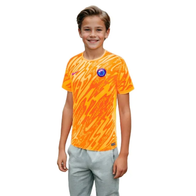Nike Chelsea Kids LS Goalkeeper Home Shirt 2024/25 | HF7606-804 | FOOTY.COM