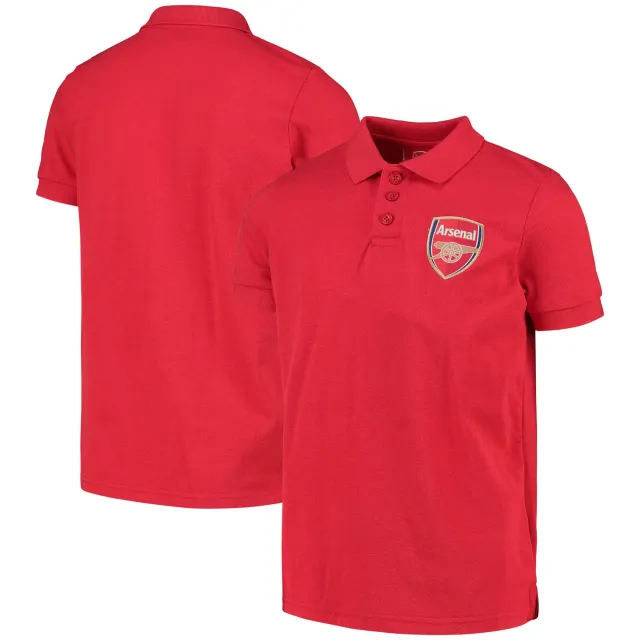 Crocs Arsenal Polo Shirt - Red - Kids | N05684 | FOOTY.COM